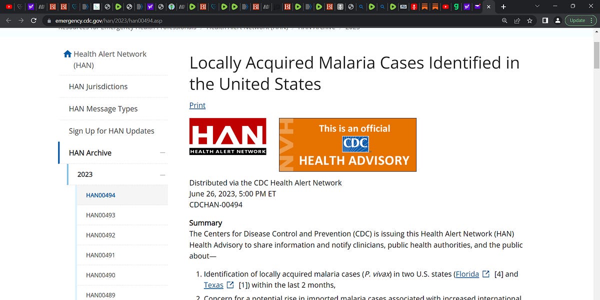 CDC (The Centers for Disease Control and Prevention (CDC)) is issuing this Health Alert Network ...