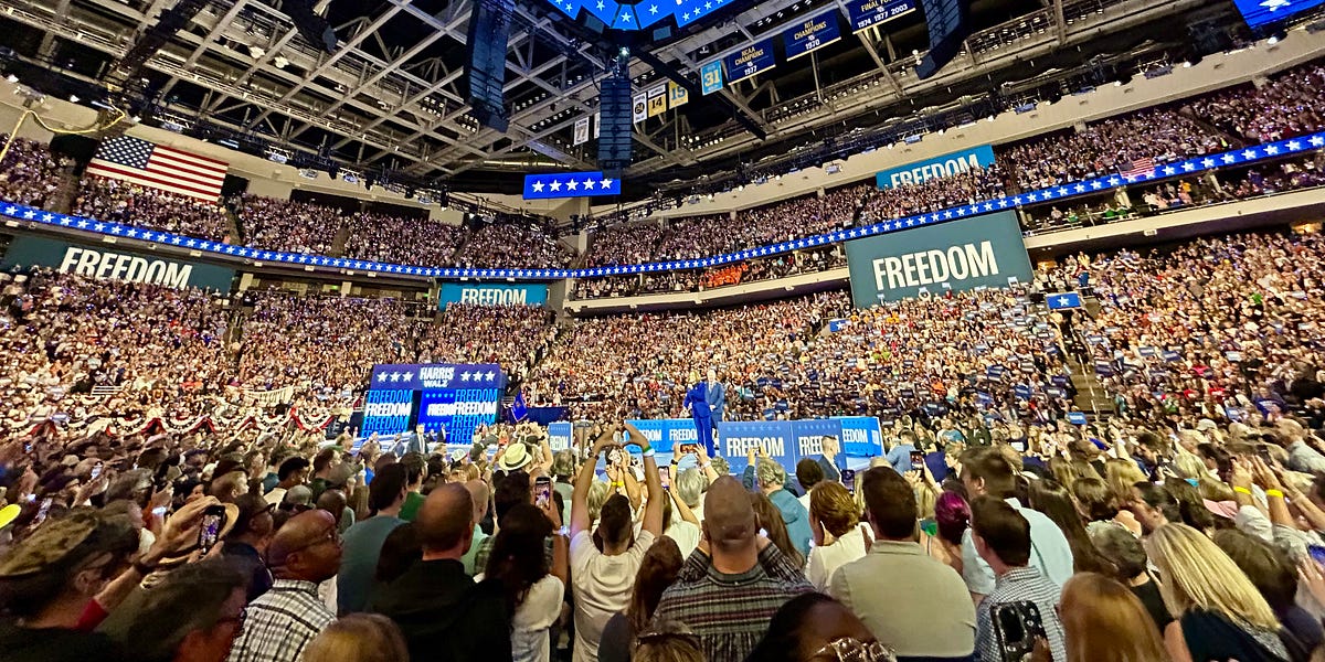 Kamala Harris fires up massive Milwaukee crowd with unique convention ...