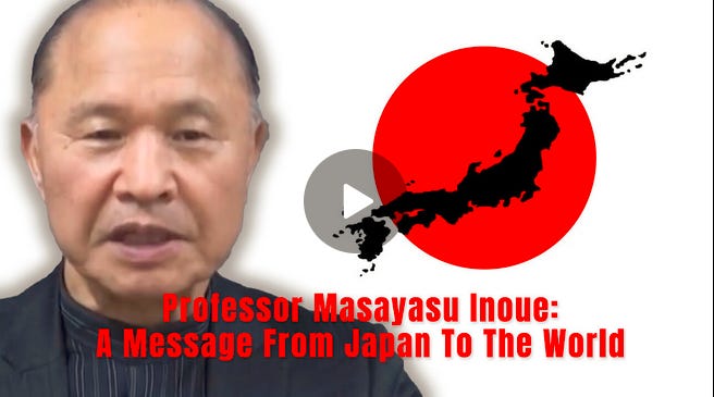 Professor Masayasu Inoue: A Message From Japan To The World Sunfellow ...