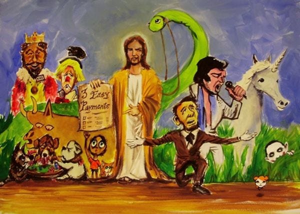 'The Jesus Painting Yesterday' Produces Obama Campaign-esque Artistic ...
