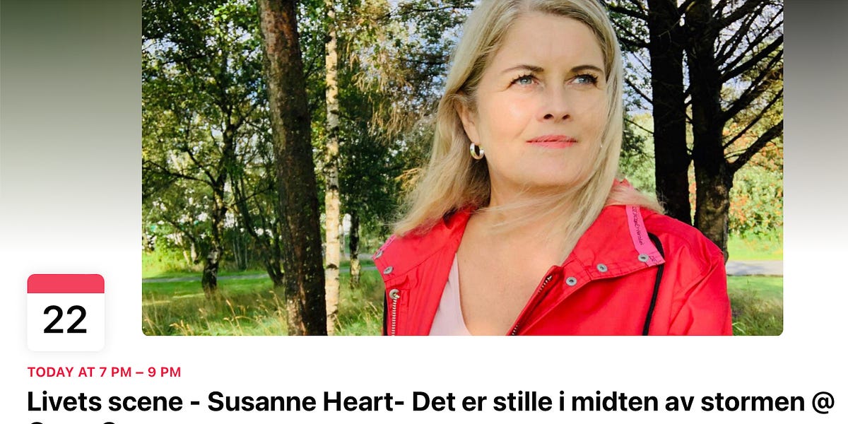 I kveld forteller jeg historien om hvordan det har vært å stå alene i stormen