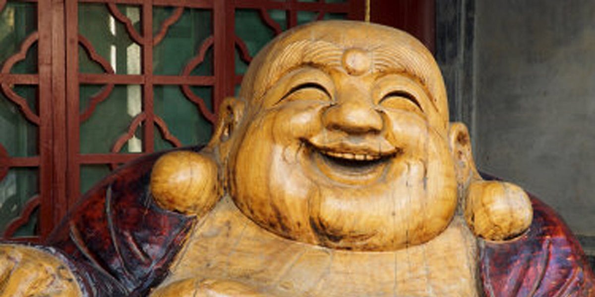 The Laughing Buddha - by Yoshi Matsumoto