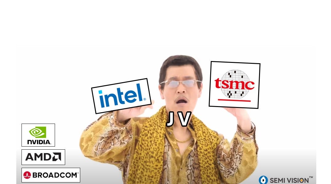 SemiVison: TSMC and Intel JV possible? - SEMI VISION