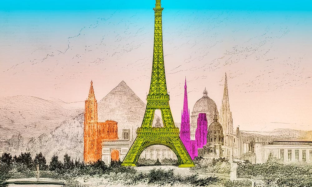 How Four Iconic French Structures Dominated the World’s Skyline for ...