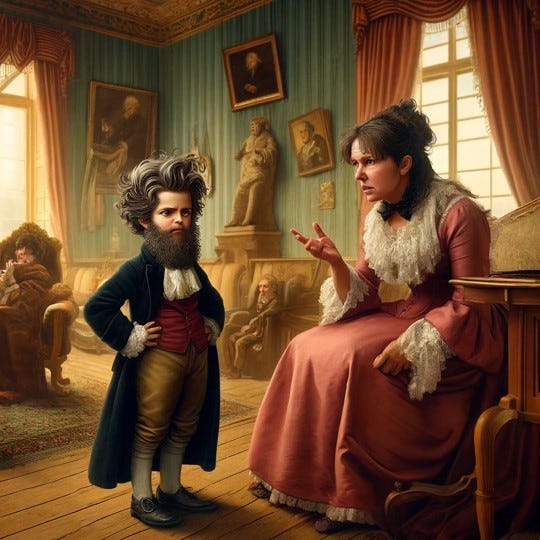 Schopenhauer’s Nagging Mother - by Peter James