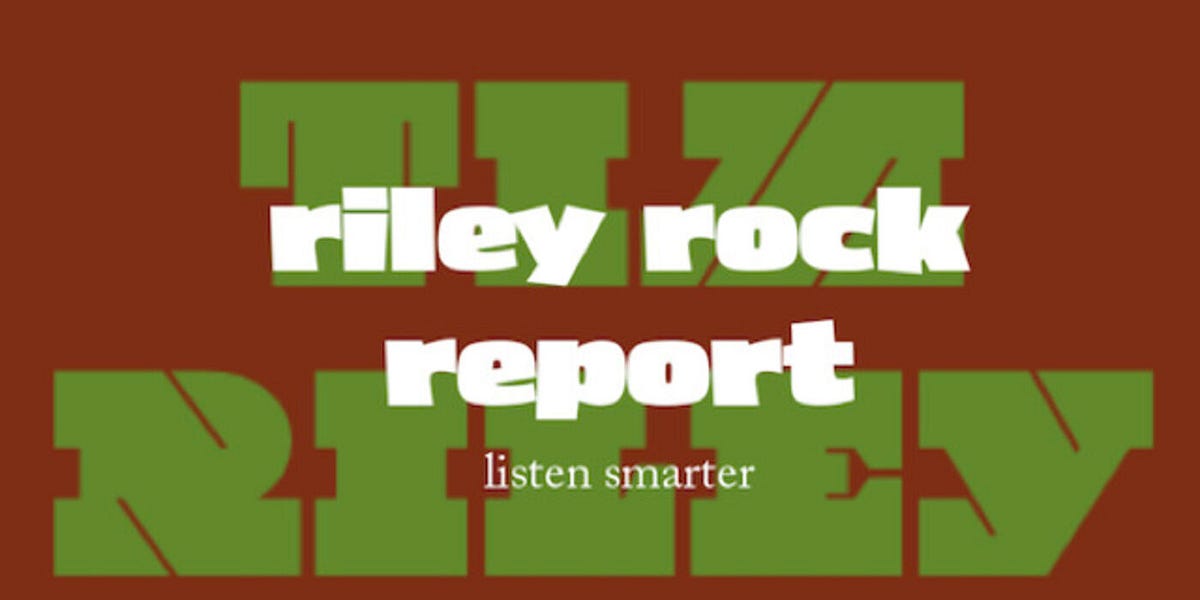 College Radio Dropouts - by Tim Riley - riley rock report