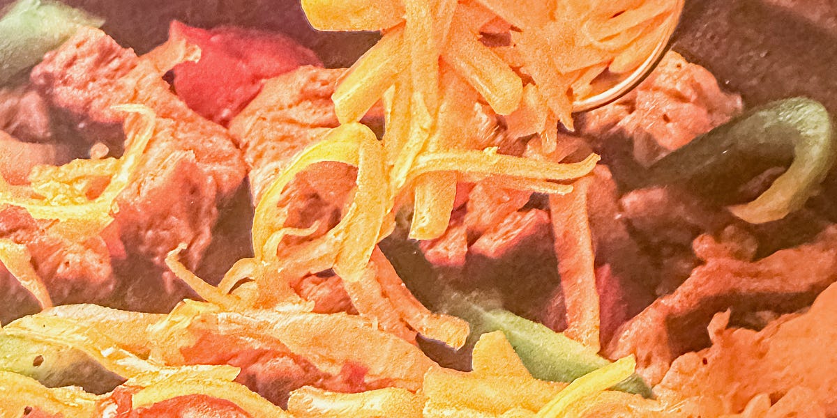 Picking a Peck of Pork and Peppers - by Carolee