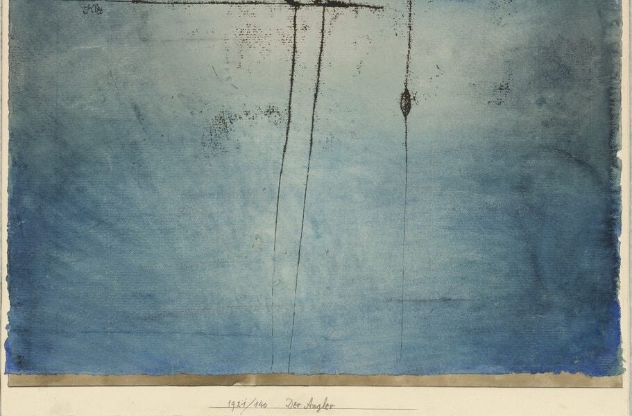 Paul Klee, The Angler, 1921 - by Daniel Lieberman