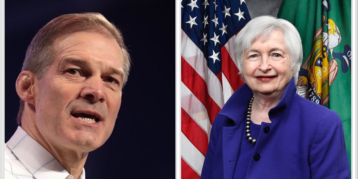 Rep. Jim Jordan gains support for Speaker bid as Janet Yellen calls on ...