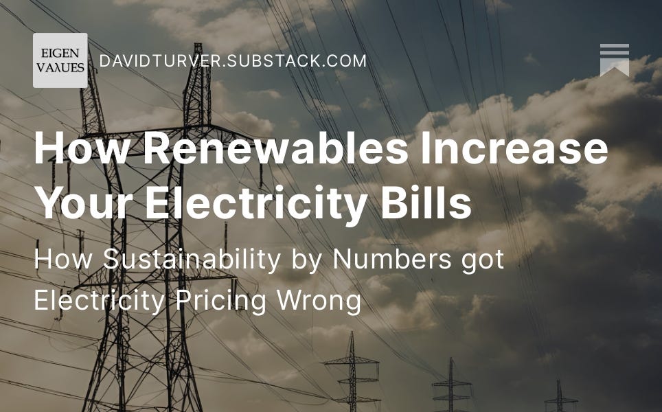 How Renewables Increase Your Electricity Bills