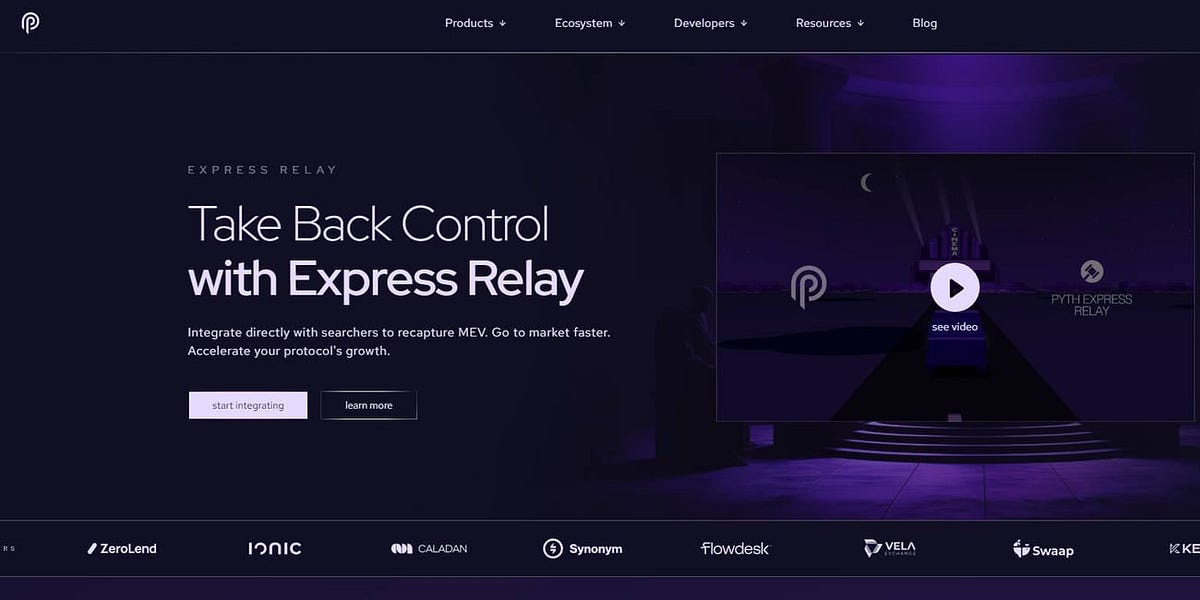 消除MEV，详解 Pyth Network 新产品 Express Relay - 深潮 TechFlow