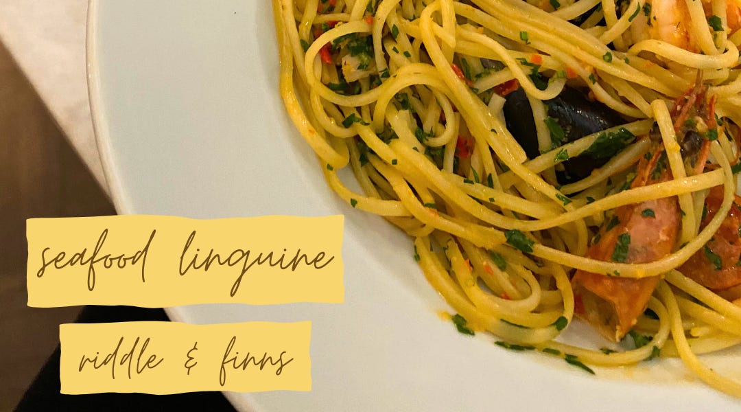 My Love of Seafood // Riddle & Finns - by Sophie Clark