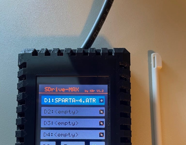 A Quick Look at SDrive Max for the Atari 8-bit