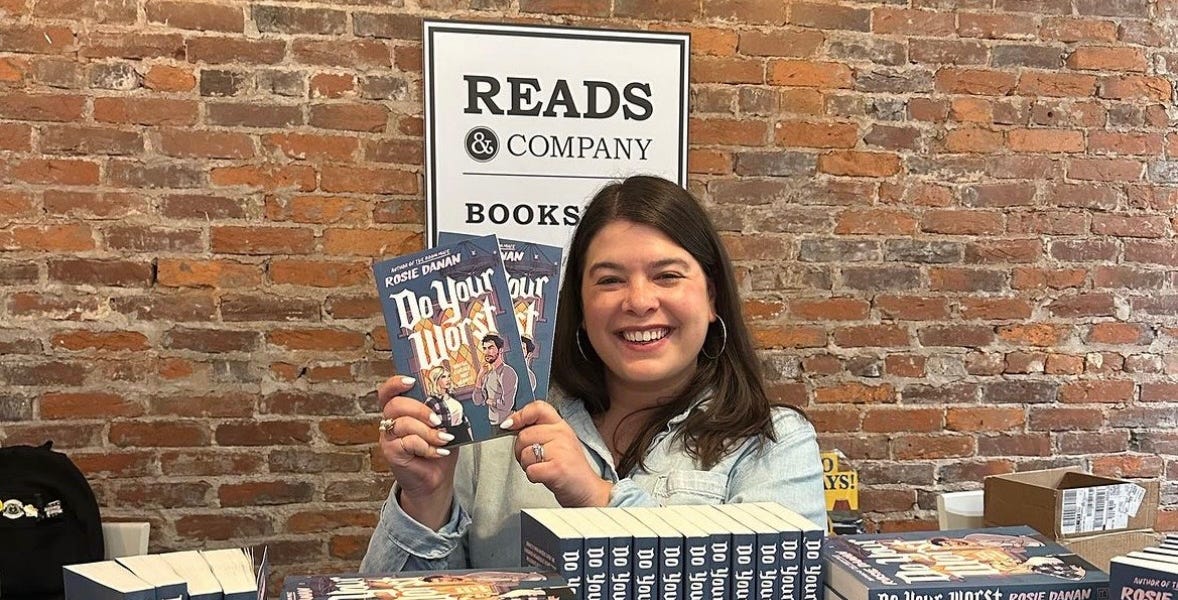 Do Your Worst is out in the world!!! - by Rosie Danan