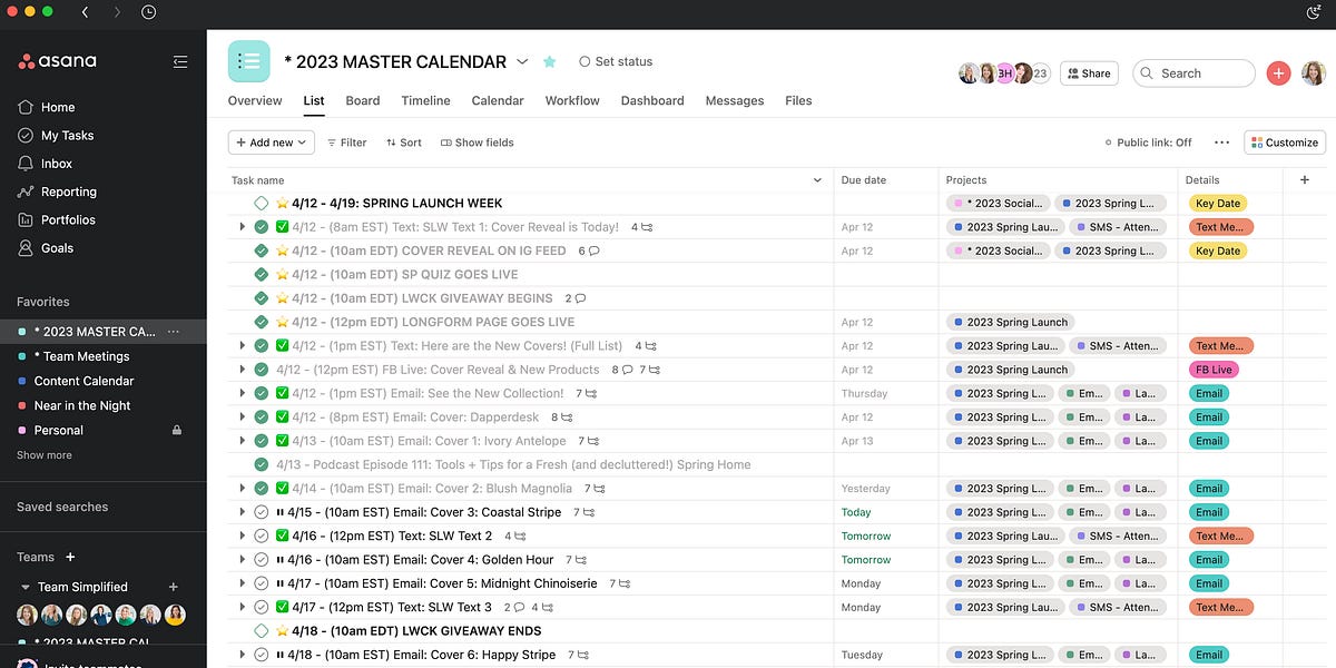 Behind the Curtain of a Simplified Launch