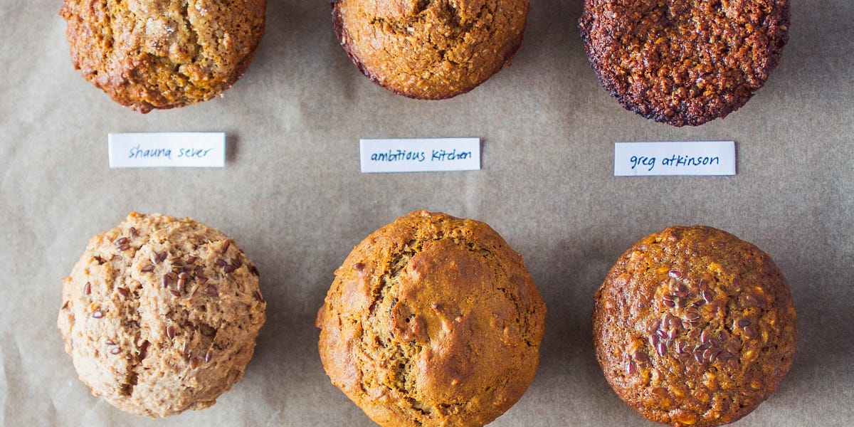 The Bran Muffin Bake Off - Tasting Notes