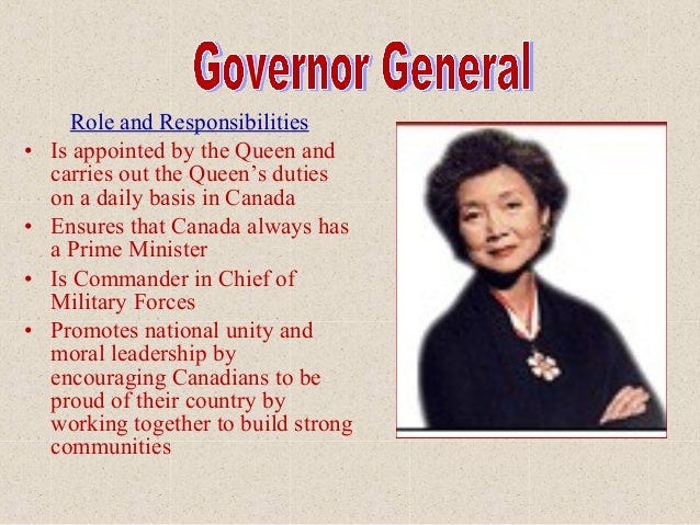 Defund the Office of the Governor General - by Gene Balfour