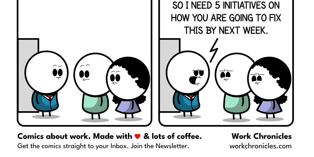 (comic) Employee Satisfaction - Work Chronicles