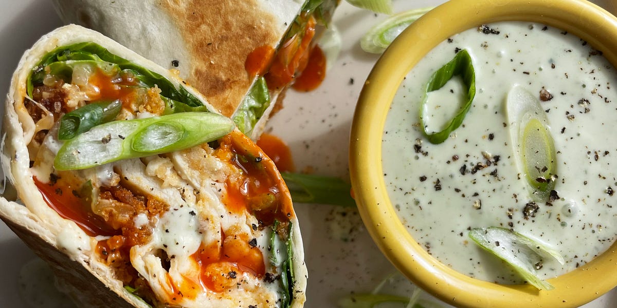 this shit rocks no. 53: crispy buffalo chicken snack wraps with ranch!