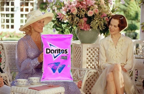 Finally! A Dorito For Me, A Woman. - by Robyn Pennacchia