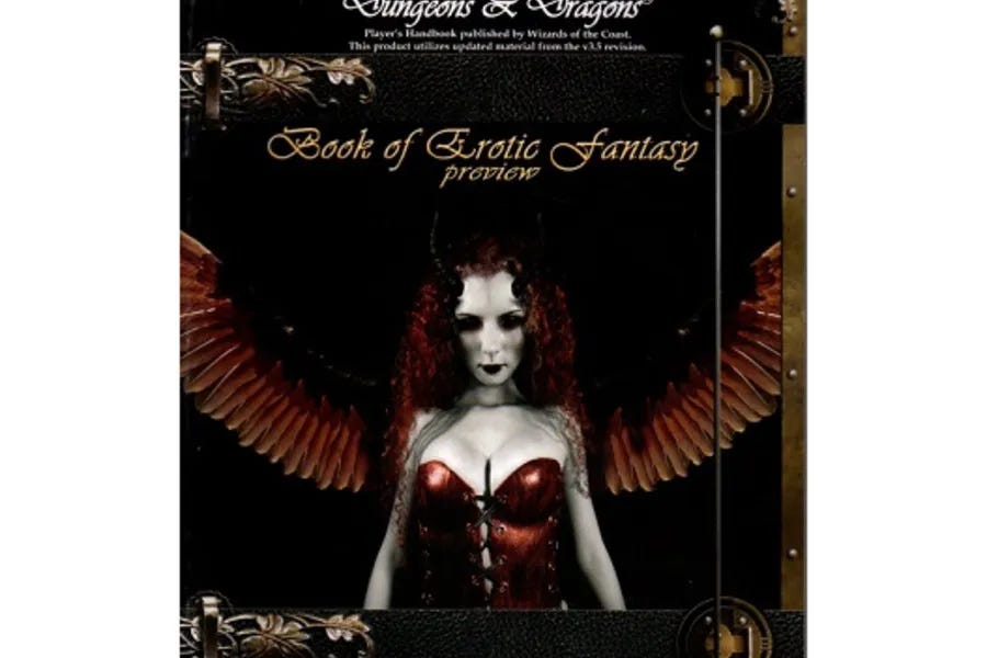 That Time D D Squashed A Third Party Book With Pages Of Rules For Sex