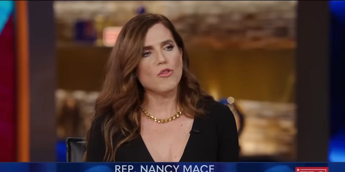 If You've Gone A Full Minute Without Seeing Nancy Mace On Your TV, She ...