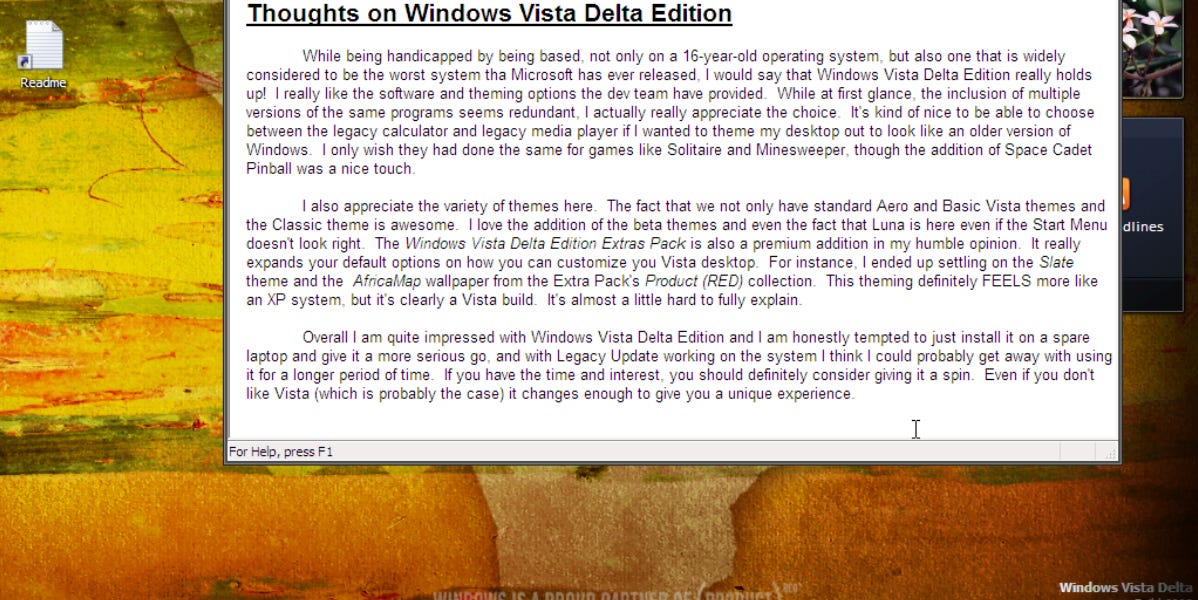 Let's Explore Windows Vista Delta Edition! - by Dan Scott