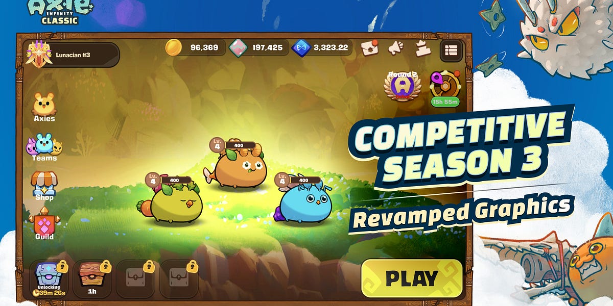 Axie Classic Competitive Season 3 is LIVE! - The Lunacian