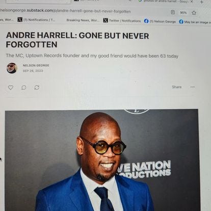 ANDRE HARRELL AND GREG TATE - The Nelson George Mixtape