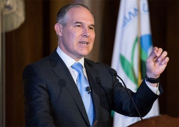 GOP Donor Gives Scott Pruitt's Lazy Wife A JERB! Yay Scott Pruitt's ...