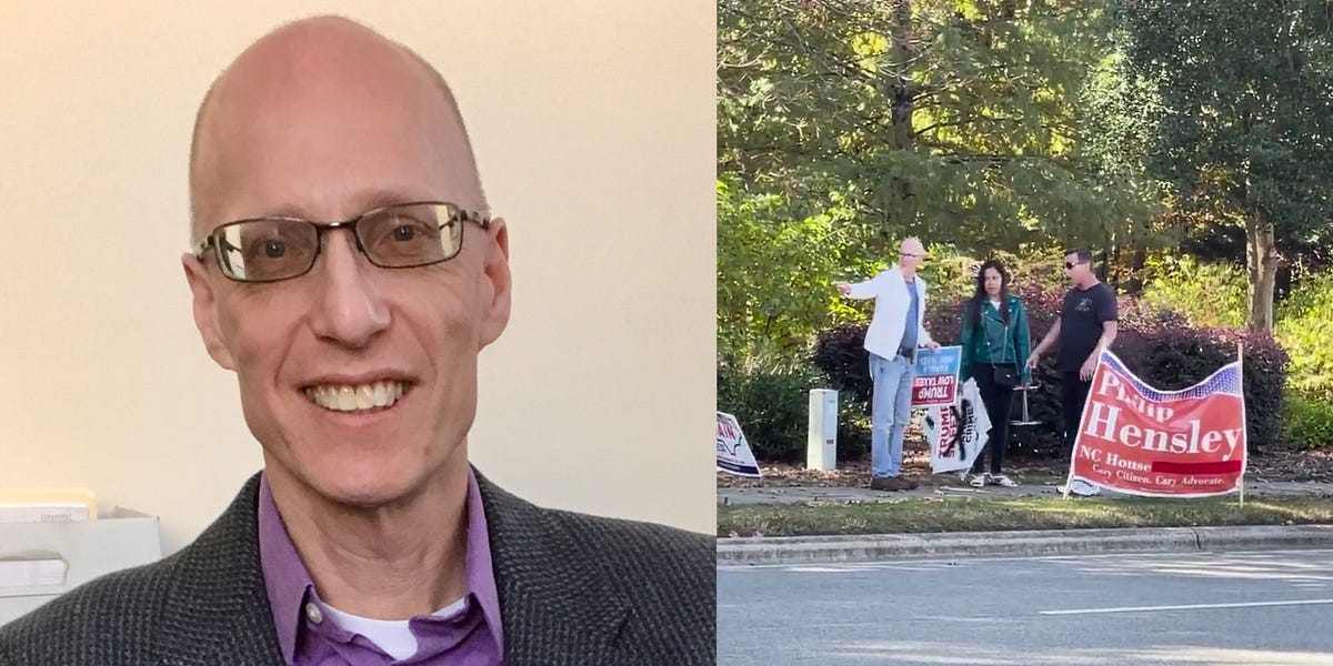 EXCLUSIVE: Democrat NC State professor caught removing Trump signs near ...