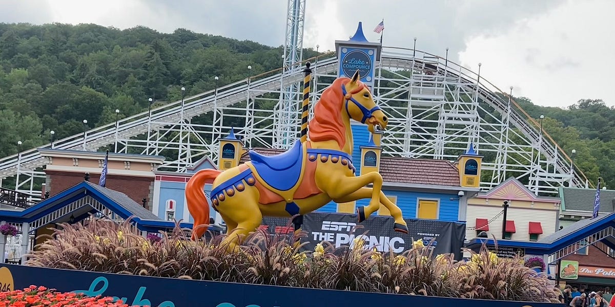 America's Oldest Amusement Park - by Hope C. Tarr