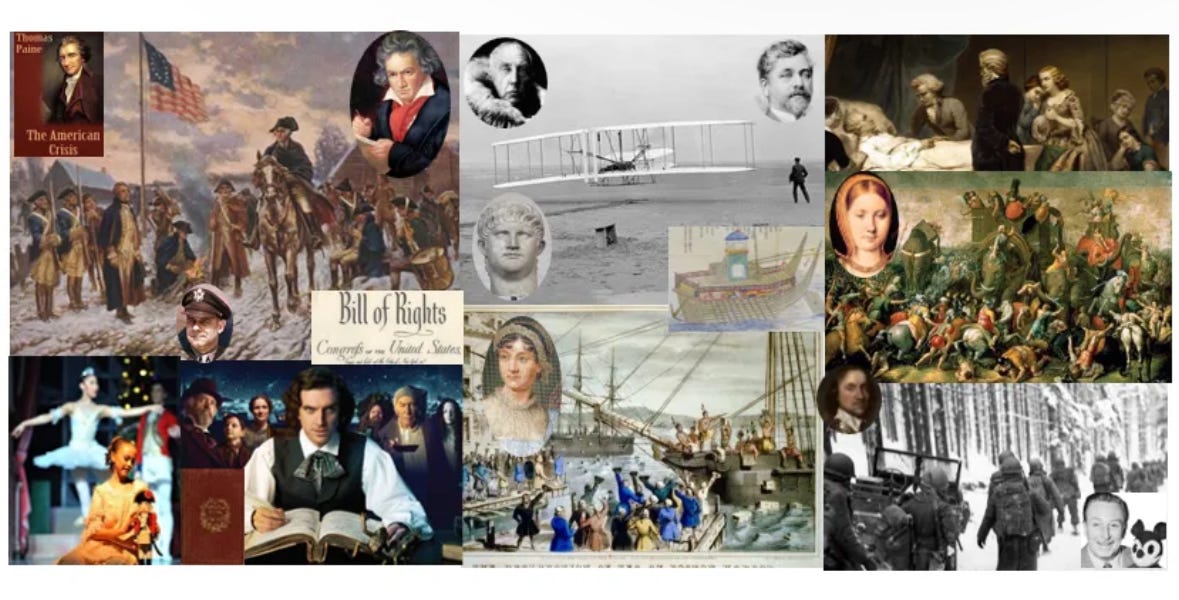History of the Week: Washington, Boston Tea Party, Beethoven, Christmas ...