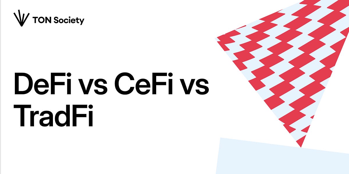 Decoding Finance: TradFi vs. DeFi vs. CeFi Decoding Finance: TradFi vs. DeFi vs. CeFi