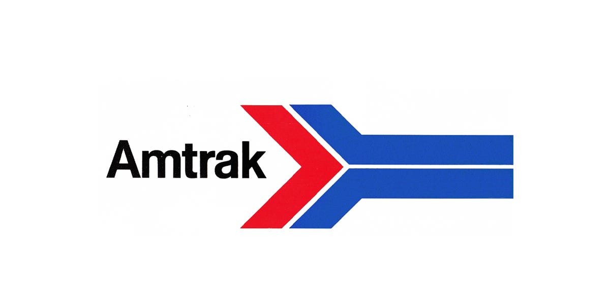 Amtrak, 1971 – Logo Histories - by Poppy Thaxter