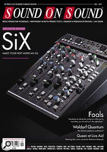 "Sound On Sound" magazine now available as full-edition PDF