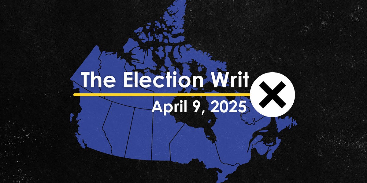 Election Writ 4/9: Third parties dropping to historic lows