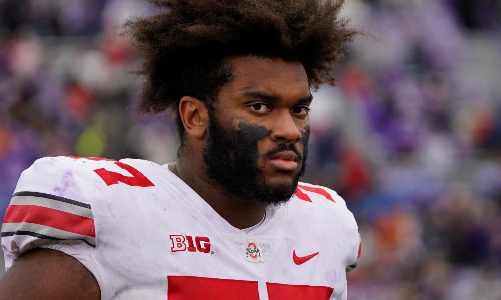 Paris Johnson Jr - OT- Ohio St. - by Theo Ash - Draft Time