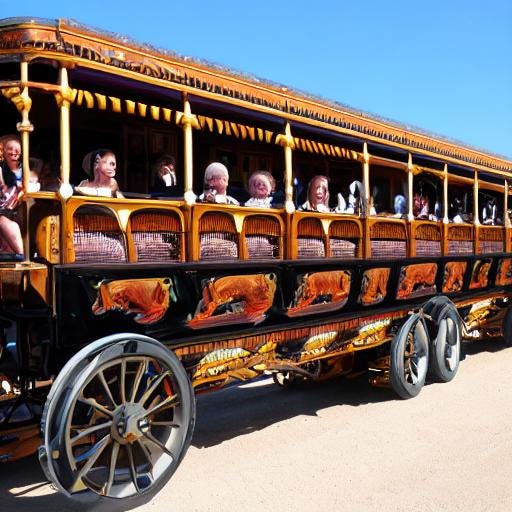 The Old Stagecoach Stop - by Kelly Corinne Elliott