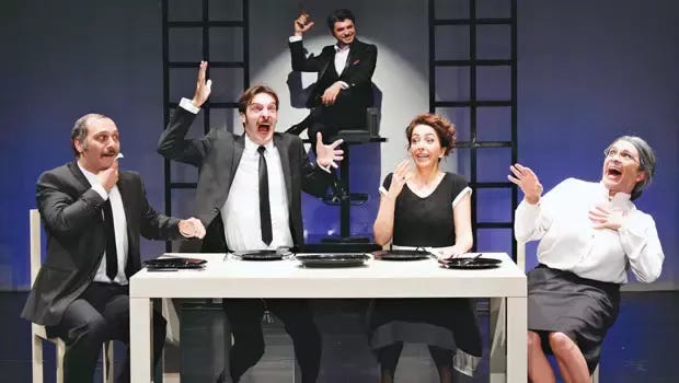 Kvetch by Steven Berkoff - by Dr. Levent Mollamustafaoğlu