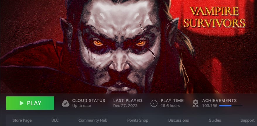 First of the year! 2024 Gaming Roundup. - by Leah Alexandra