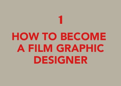 Become a Film Graphic Designer - GRFxFILM
