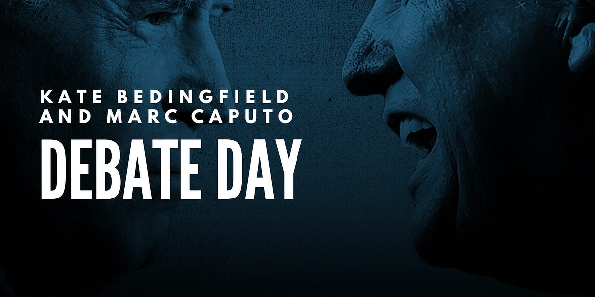 Kate Bedingfield and Marc Caputo: Debate Day