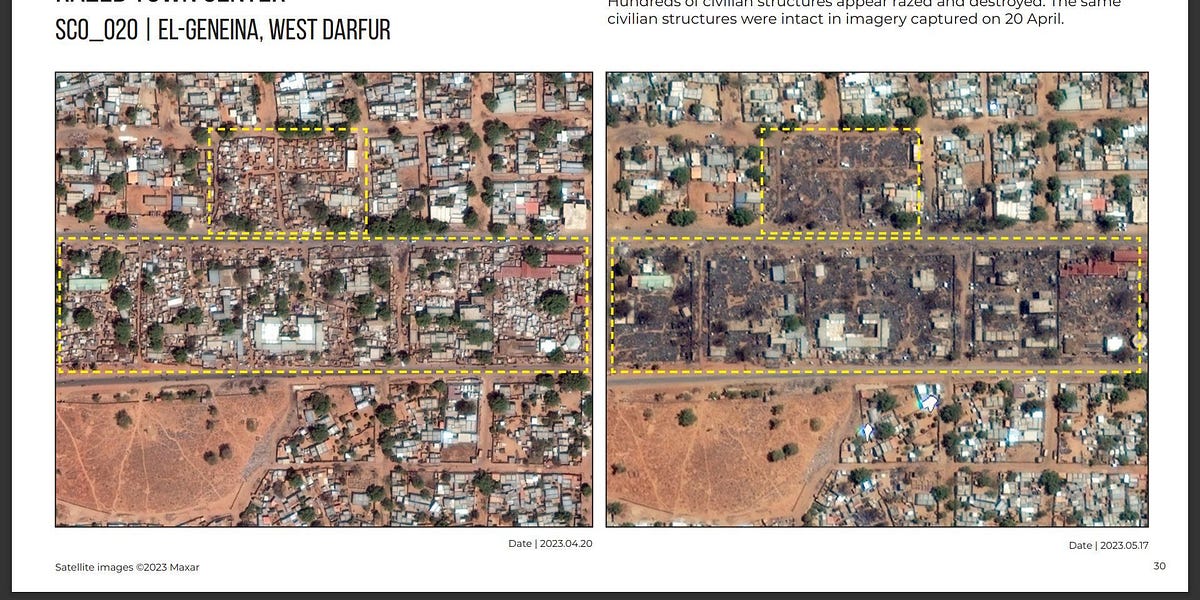 American-funded conflict monitors release report with satellite photos