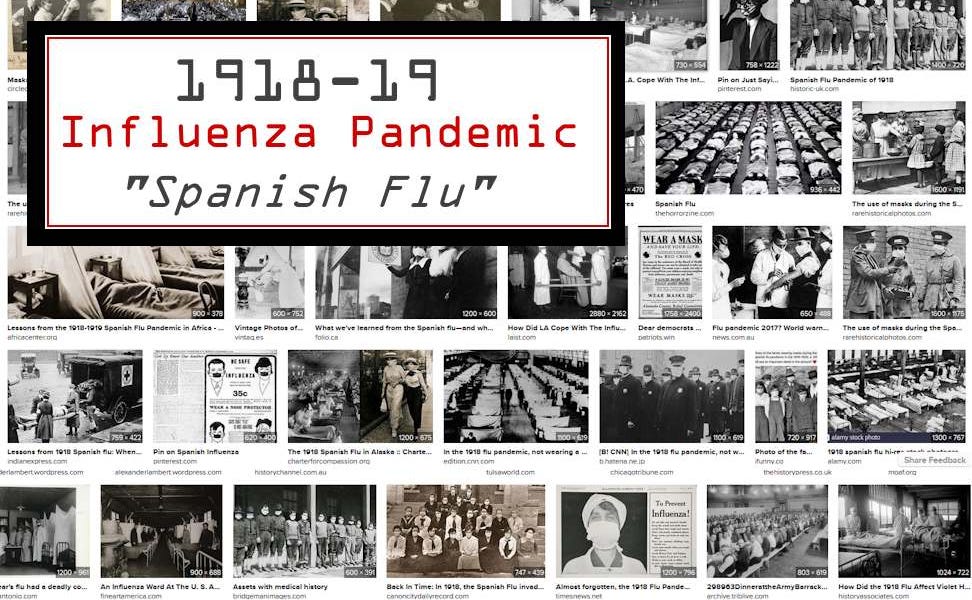 1918 Pandemic "Spanish Flu" Death Toll
