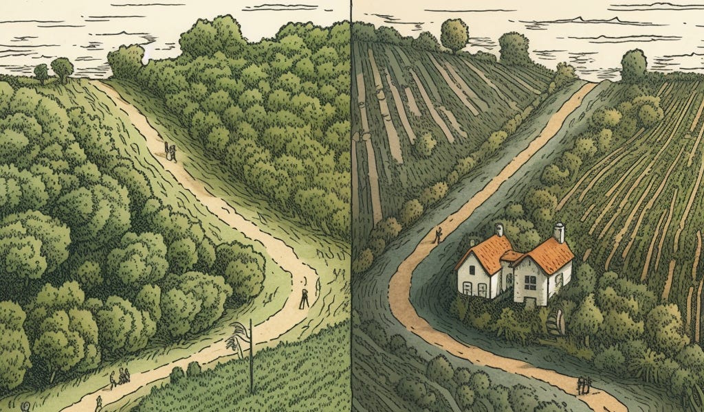 Four 'Alternative Future Scenarios' for Regenerative Agriculture