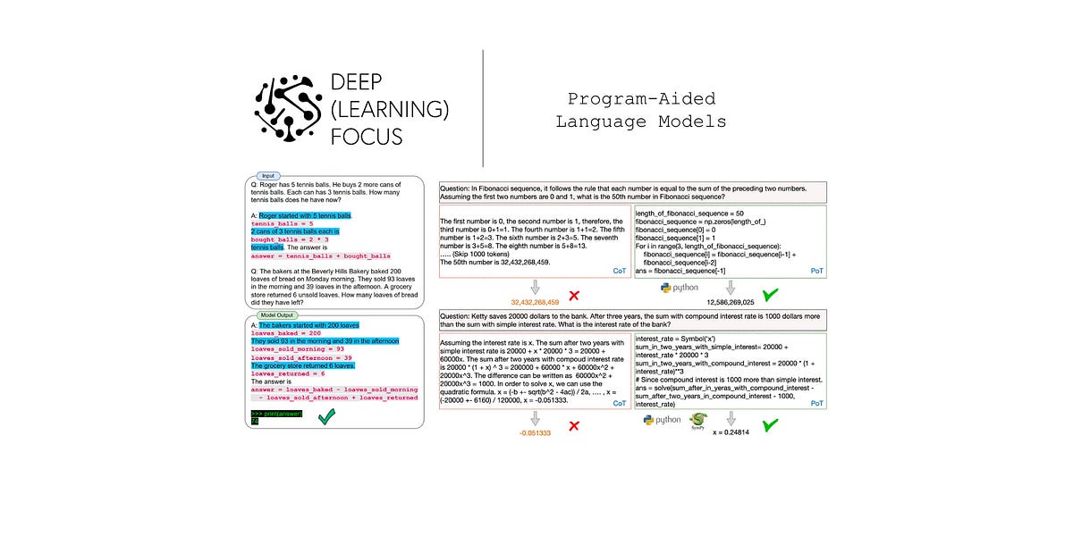 Program-Aided Language Models - by Cameron R. Wolfe, Ph.D.