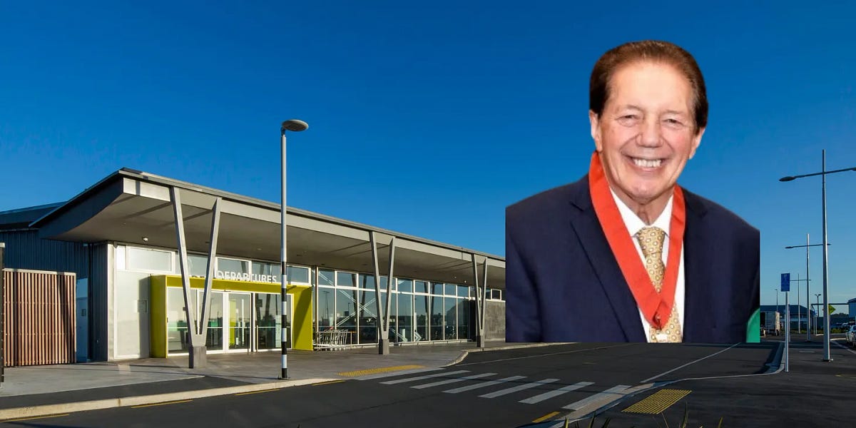 Sir Tim Shadbolt 'chuffed' to have permanent link to city