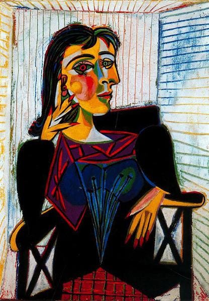 Portrait Of Dora Maar. - by A.A. - Surrealism ∆