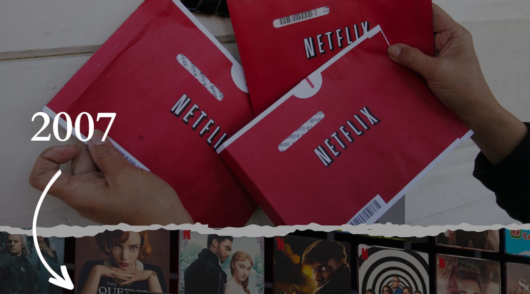 Netflix: Journey from DVD rental to video streaming